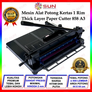 Jual Mesin Pemotong Kertas 1 rim A3 858 Kualitas Super Premium Garansi ...
