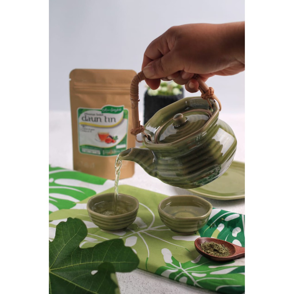 Jual teh daun tin / teh celup daun tin / teh herbal / teh green tea ...