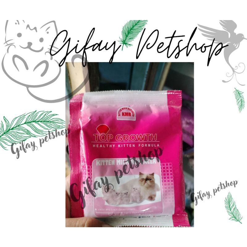 Jual BEST SELLER !!! TOP GROWTH KITTEN MILK REPLACER SACHET / SUSU ANAK ...