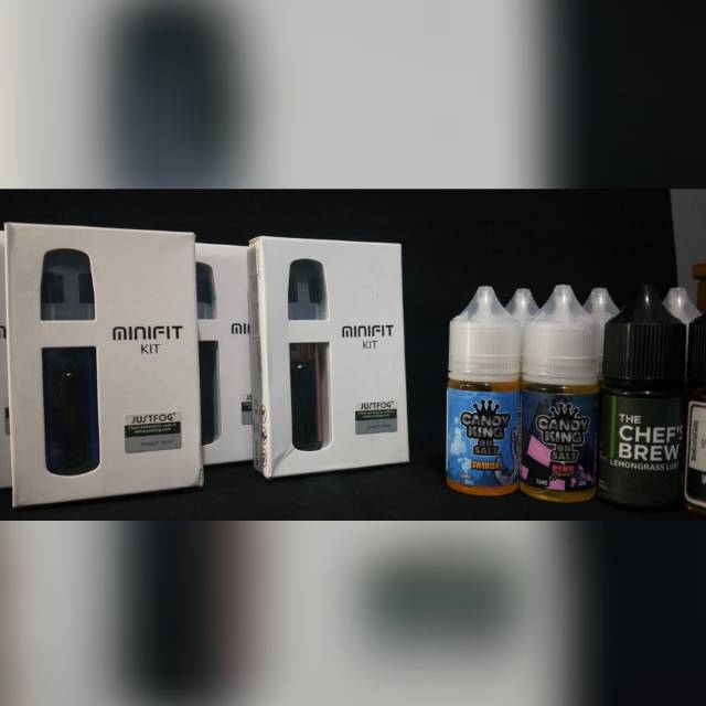 Jual Pods + liquid Paket pods justfog minifit Paket pods+liquid ...