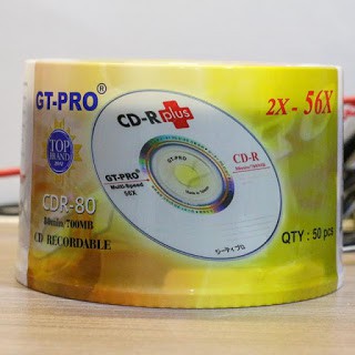 Jual CD-R GT-PRO Plus (50pcs/Cone) | Shopee Indonesia