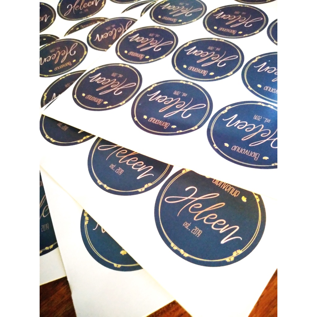 CETAK STICKER KILAT A3+ UNTUK LABEL USAHA / STICKER KEMASAN / STICKER ...