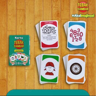 Jual Kartu Tebak Gambar (board game) Permainan asik bersama Teman ...