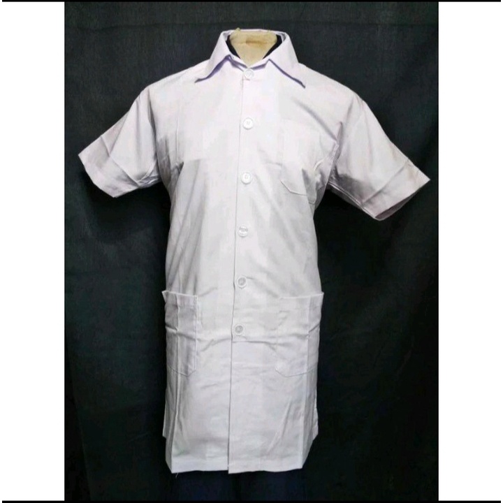 Jual Jas Laboratorium/Baju lab lengan pendek | Shopee Indonesia