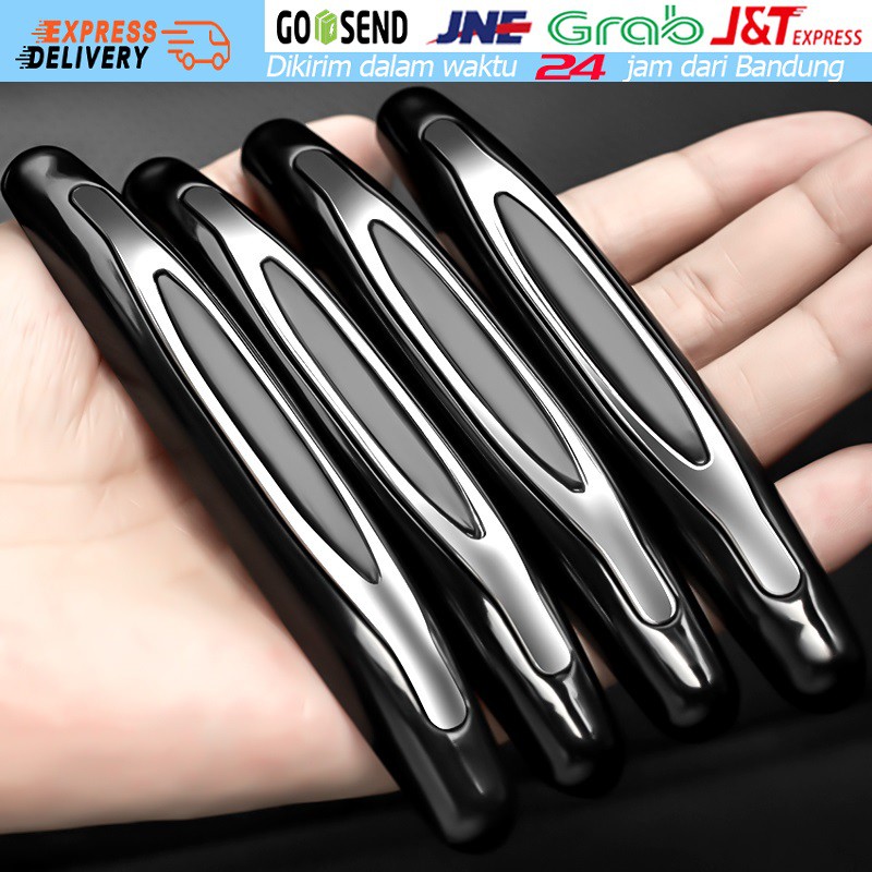 Jual 4Pcs/SET Auto Car Door Guard Edge Corner Bumper Guards Buffer Trim ...