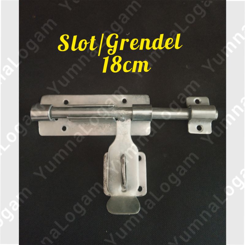 Jual grendel besar/slot samping ornamen pagar besi tempa Indonesia ...