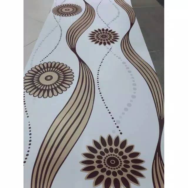Jual Kualitas Terbaik Wallpaper Sticker Dinding Motif Cakra Coklat ...