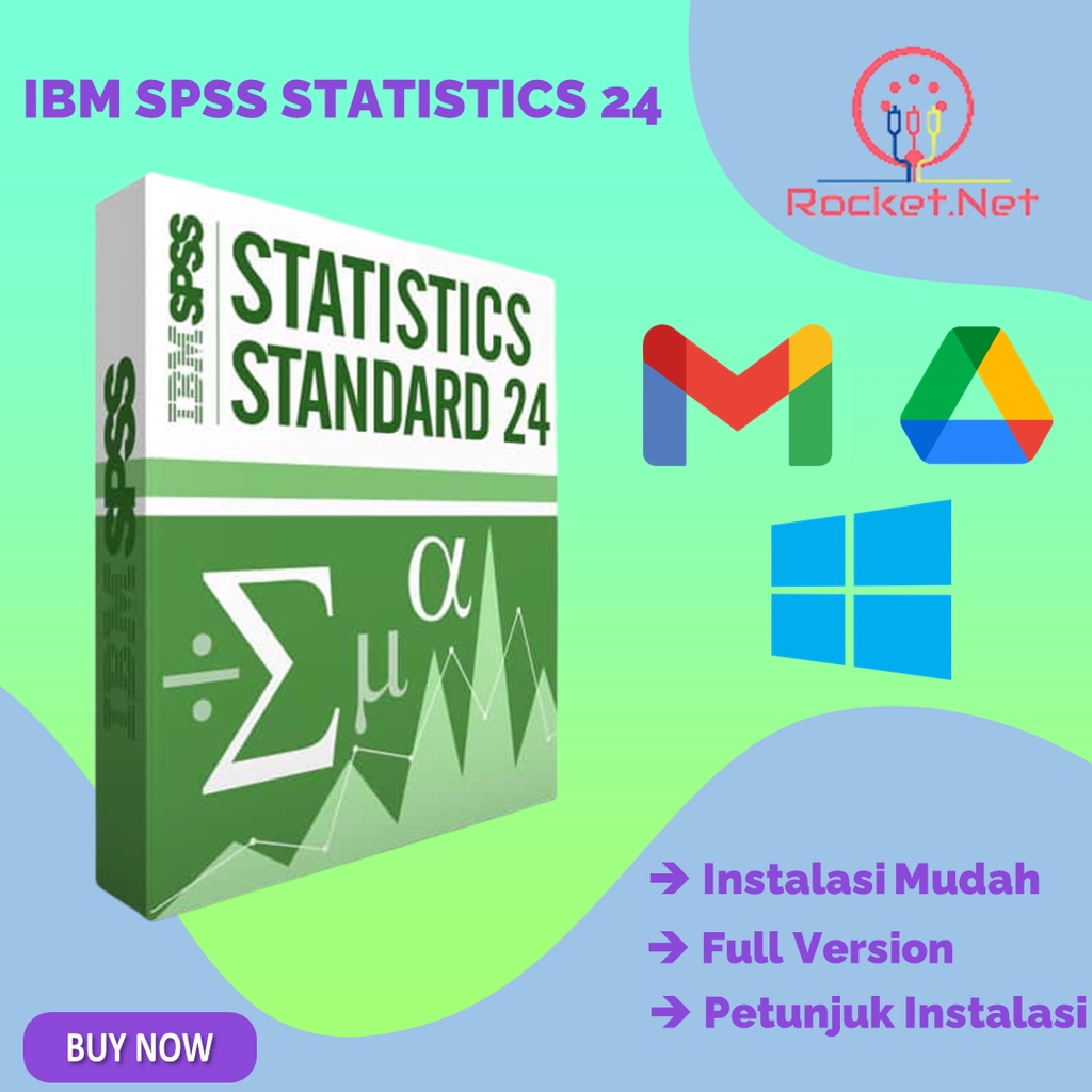 Jual IBM SPSS Statistics Full Version No Trial | IBM SPSS 24 Promo Software Windows PC Laptop ...