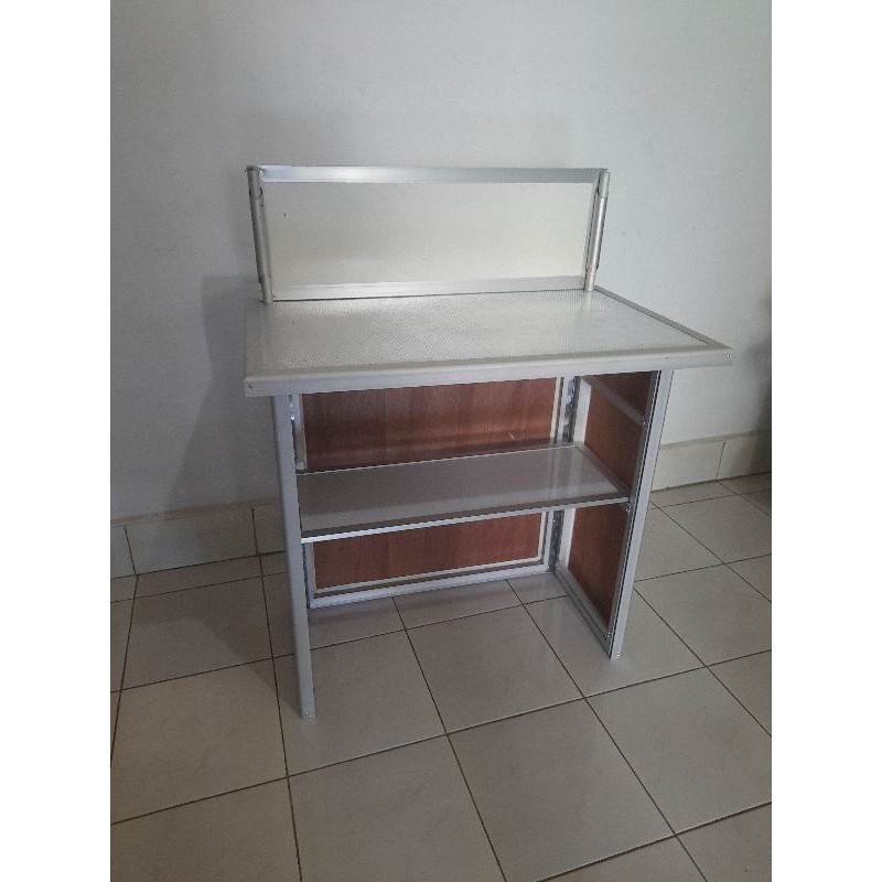 Jual Meja Lipat Portable Untuk Dagang 80x50cm | Shopee Indonesia