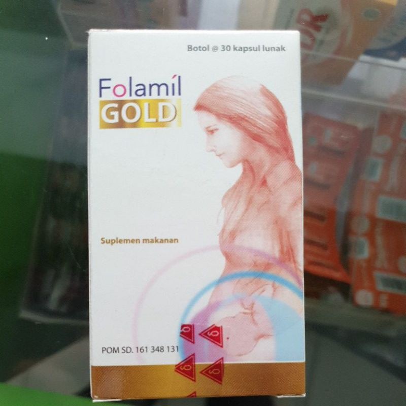 Jual Folamil Gold isi 30/botol. | Shopee Indonesia