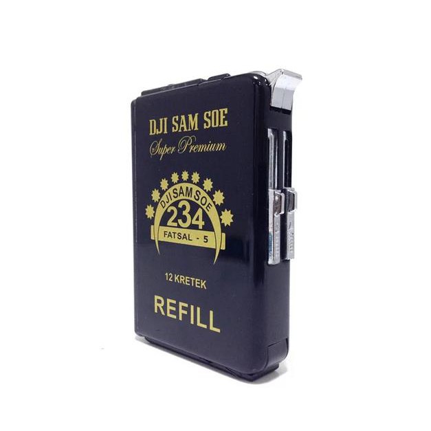 Jual Korek Api Bara Plus Tempat Rokok Model Dji Sam Soe Hitam | Shopee ...
