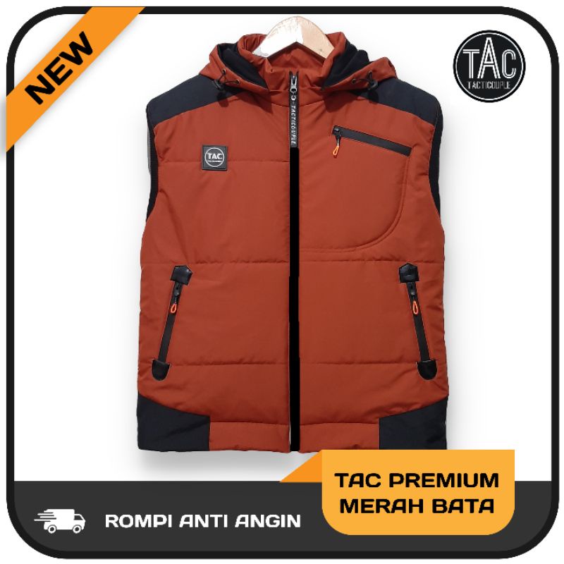 Jual Rompi Merah Bata Rompi outdoor Rompi keren Rompi unik Rompi anti ...