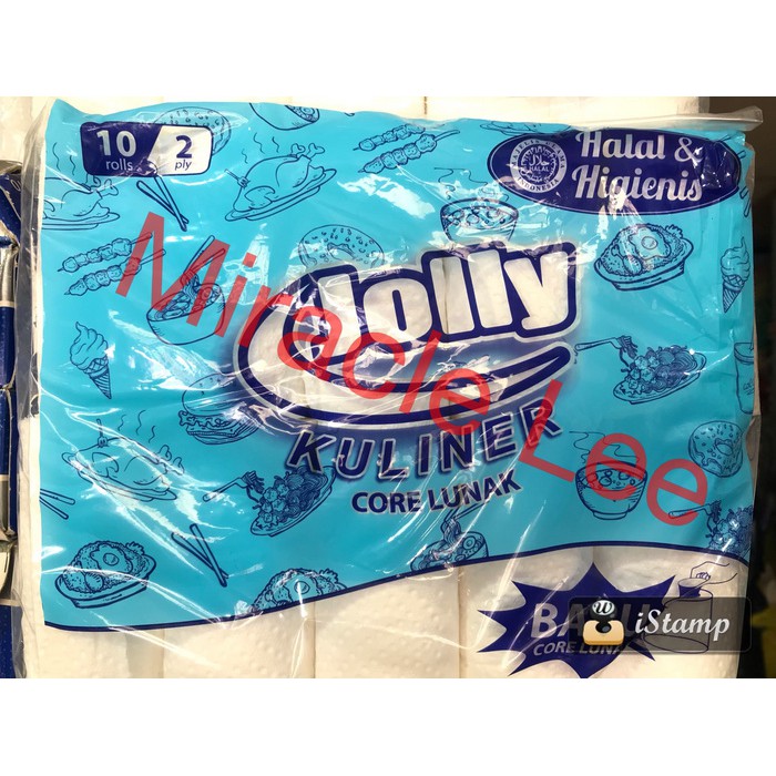 Tissue Jolly Coreless - Tissue Gulung - Tissue Roll - Jolly - ISI 10 ...