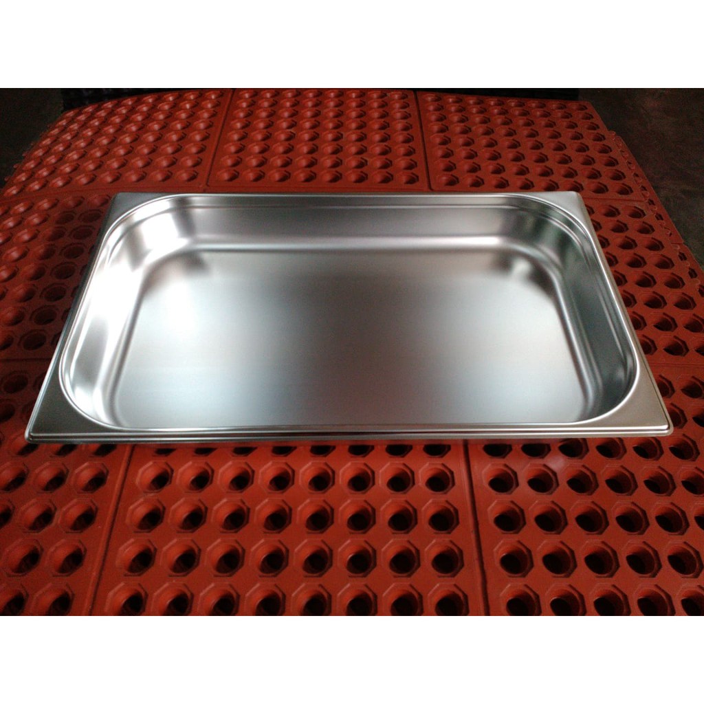 Jual Food Pan Stainless / GN Pans 1/1 530x325x65mm | Shopee Indonesia