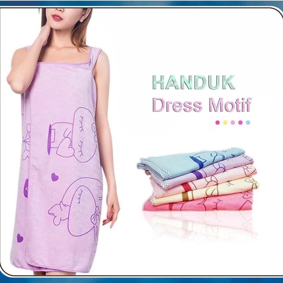 Jual HANDUK BAJU / Handuk Kimono Dress Mandi Multifungsi | Shopee Indonesia