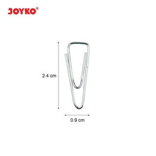 Jual Trigonal Clip / Paper Klip / Penjepit Kertas Segitiga Joyko No.3 ...