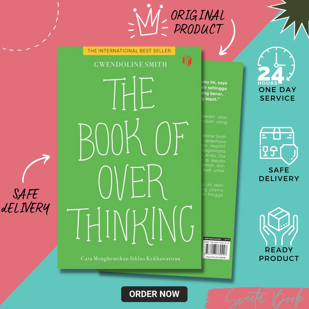 Jual Buku Self Improvement : The Book Of Overthinking (Shira Media ...