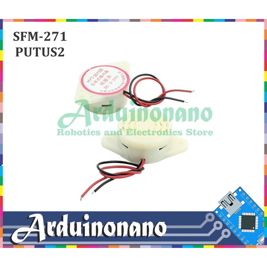 Jual SFM-271 piezo electric piezoelectric buzzer SUARA PUTUS PUTUS | Shopee Indonesia