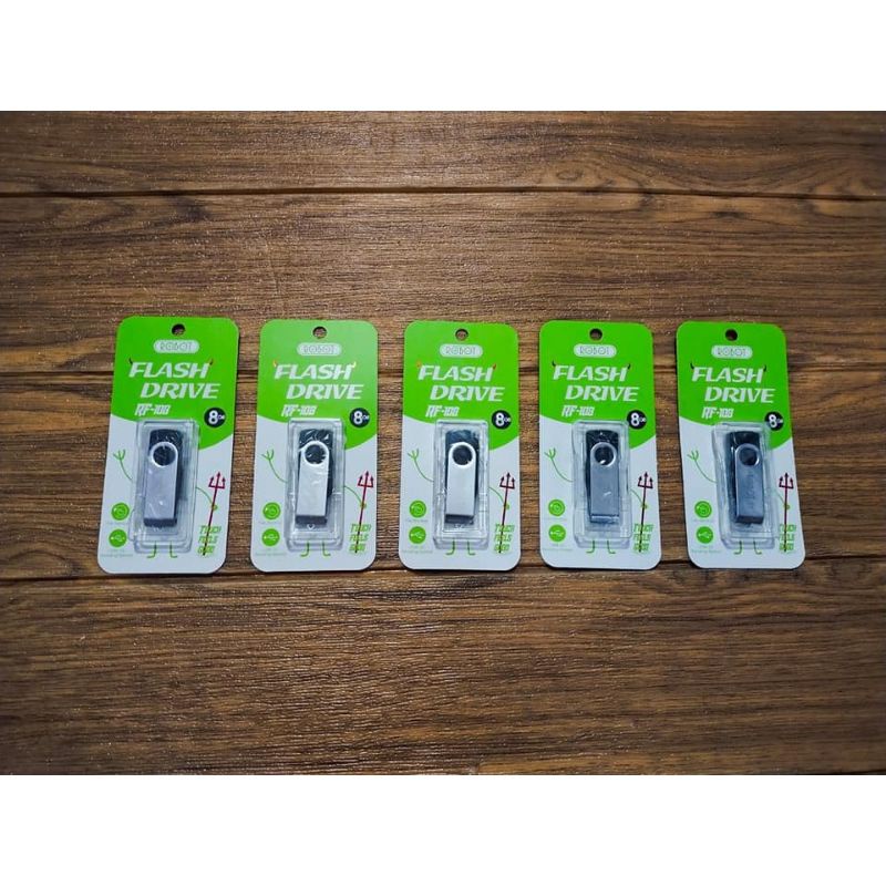 Jual FLASHDISK ROBOT ORIGINAL BERGARANSI RESMI 8GB Indonesia|Shopee ...