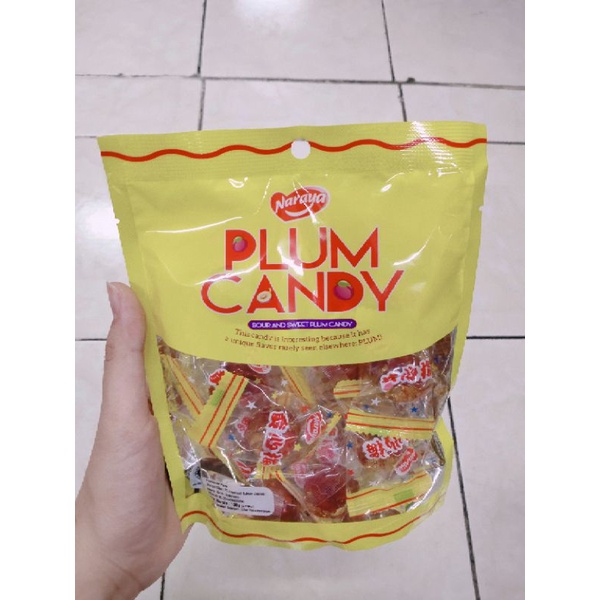 Jual NARAYA PLUM CANDY 100g / PERMEN GULA CINA / PERMEN JADUL ASIN ...