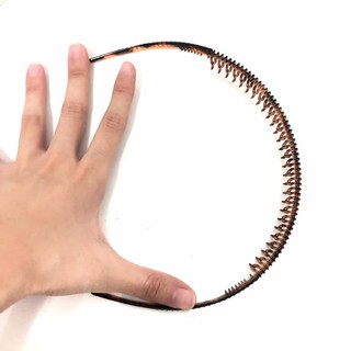 Jual Bando Sirkam Rambut Polos Anti Patah (Thin) – Hairband Comb ...