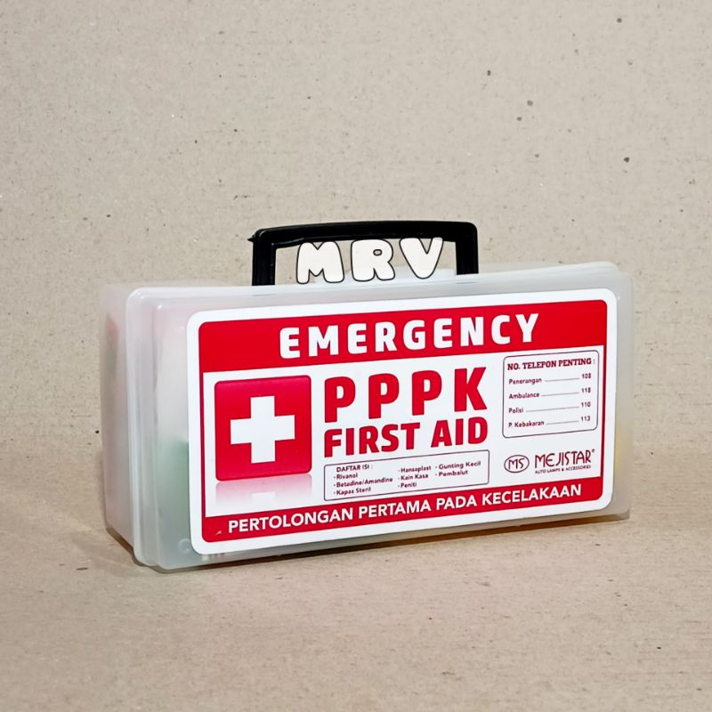 Jual KOTAK P3K MOBIL / KOTAK OBAT / P3K MOBIL / FIRST AID / 06041 ...
