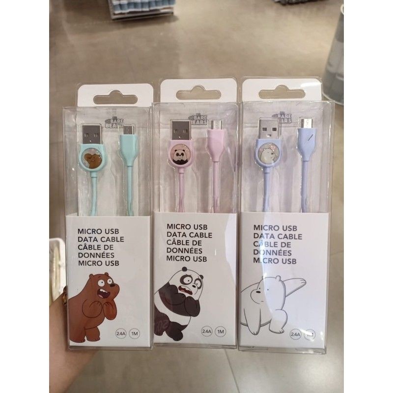 Jual Kabel Charger Android Miniso/Fast Charging | Shopee Indonesia