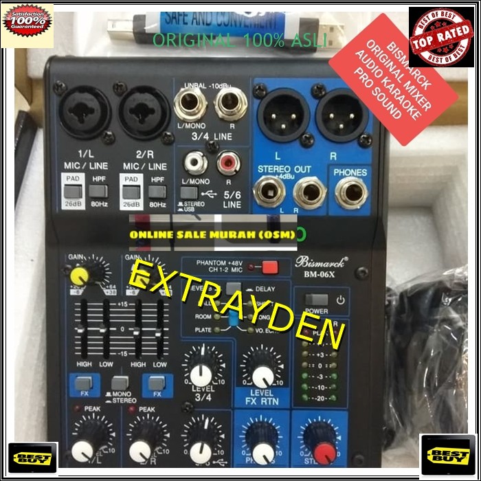 Jual BM26 mixer meja Bismarck original german teknologi elektronik ...