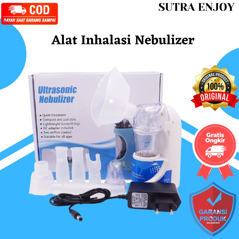 Jual Mesh Nebulizer Alat Bantu Pernafasan Asma Inhalasi Nebulizer ...