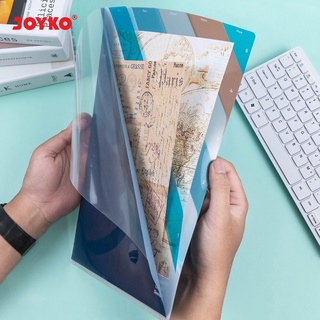 Jual Clear Sleeves Map L Bening Transparan Joyko CS-12-F4 Folio ...