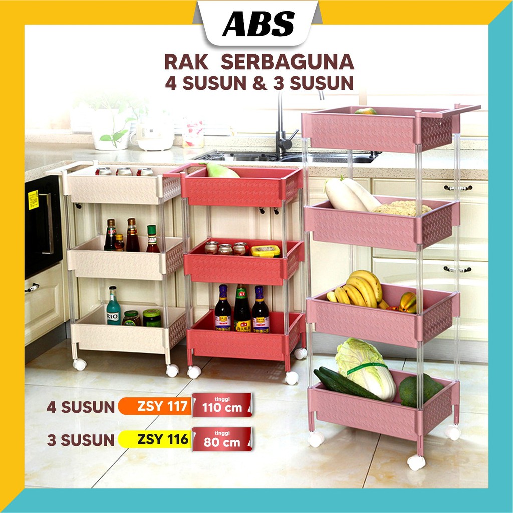 Jual (ABS) RAK SUSUN PLASTIK RAK SUSUN SERBAGUNA RAK KAMAR MANDI RAK ...