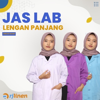 Jual JAS LABORATORIUM / JAS LABORATORIUM LENGAN PANJANG / JAS PRAKTEK ...