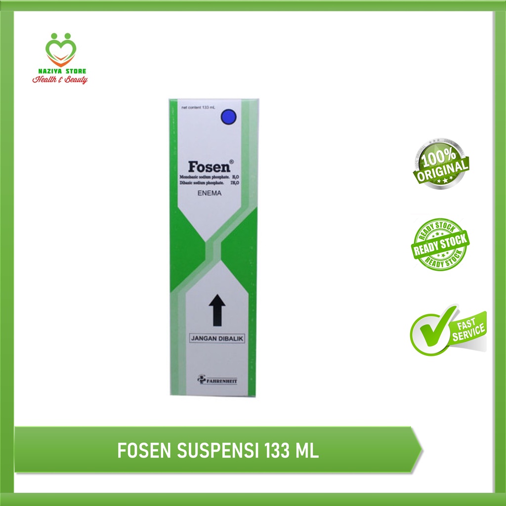 Jual FOSEN SUSPENSI 133 ML ENEMA FAHRENHEIT 133ML | Shopee Indonesia