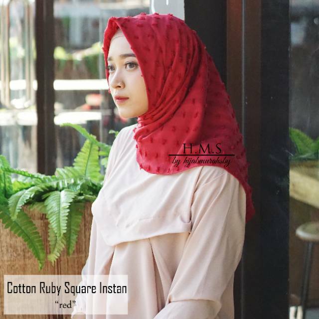 Jual Cotton Ruby Square Instan ( segiempat instan rubia) | Shopee Indonesia
