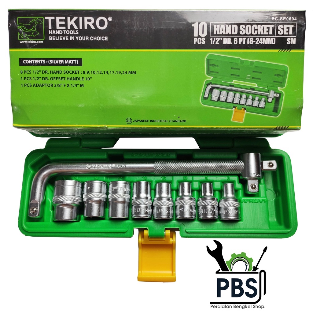Jual Kunci Sock Set TEKIRO 10 Pcs 8mm - 24mm Shock Set TEKIRO JAPAN ... Jual Kunci Sock Set TEKIRO 10 Pcs 8mm - 24mm Shock Set TEKIRO JAPAN ...
