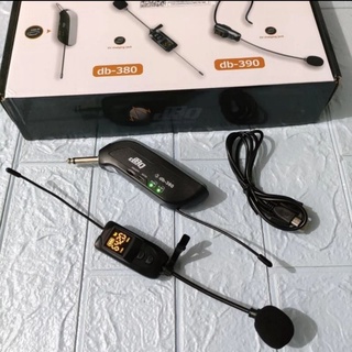 Jual Mic Wireless Jepit Baju Clip On Cepit DBQ DB-380 Original DB380 DB ...