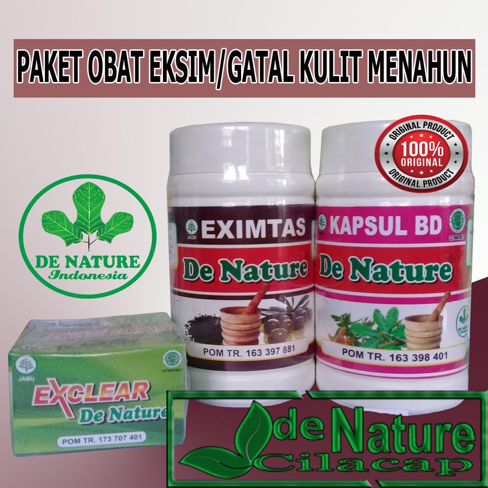 Paket Obat Exim/eksim Kulit Menahun Herbal Denature | Shopee Indonesia