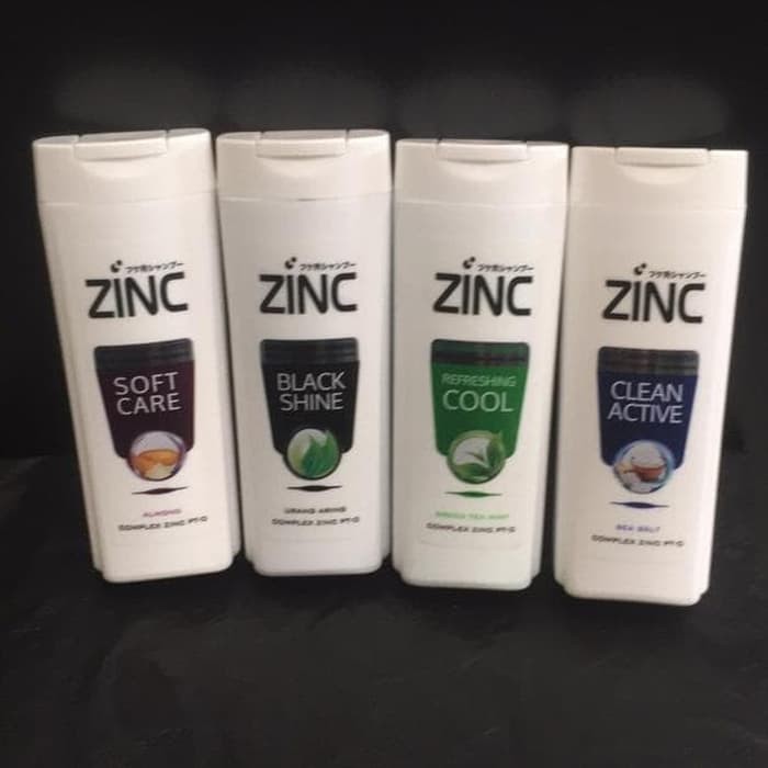 Jual Shampo Zinc botol kecil 70 ml Tersedia 5 Varian Biru Ungu Hitam ...