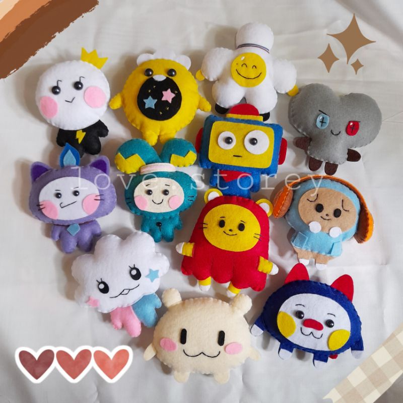 Jual Boneka TRUZ Treasure flanel | Shopee Indonesia