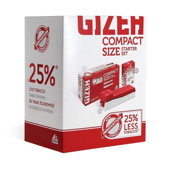Jual GIZEH Compact Size Starter Set - Injector Tembakau Rokok + Filter ...