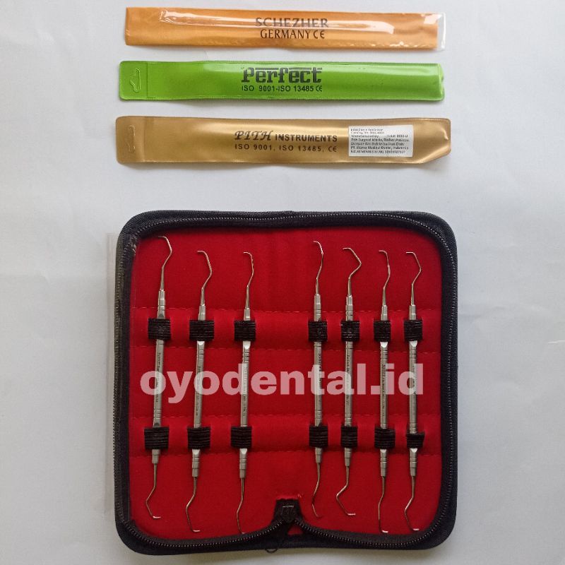 Jual Dental kuret gracey / curret gracey / currete instrument schezher perfect | Shopee Indonesia