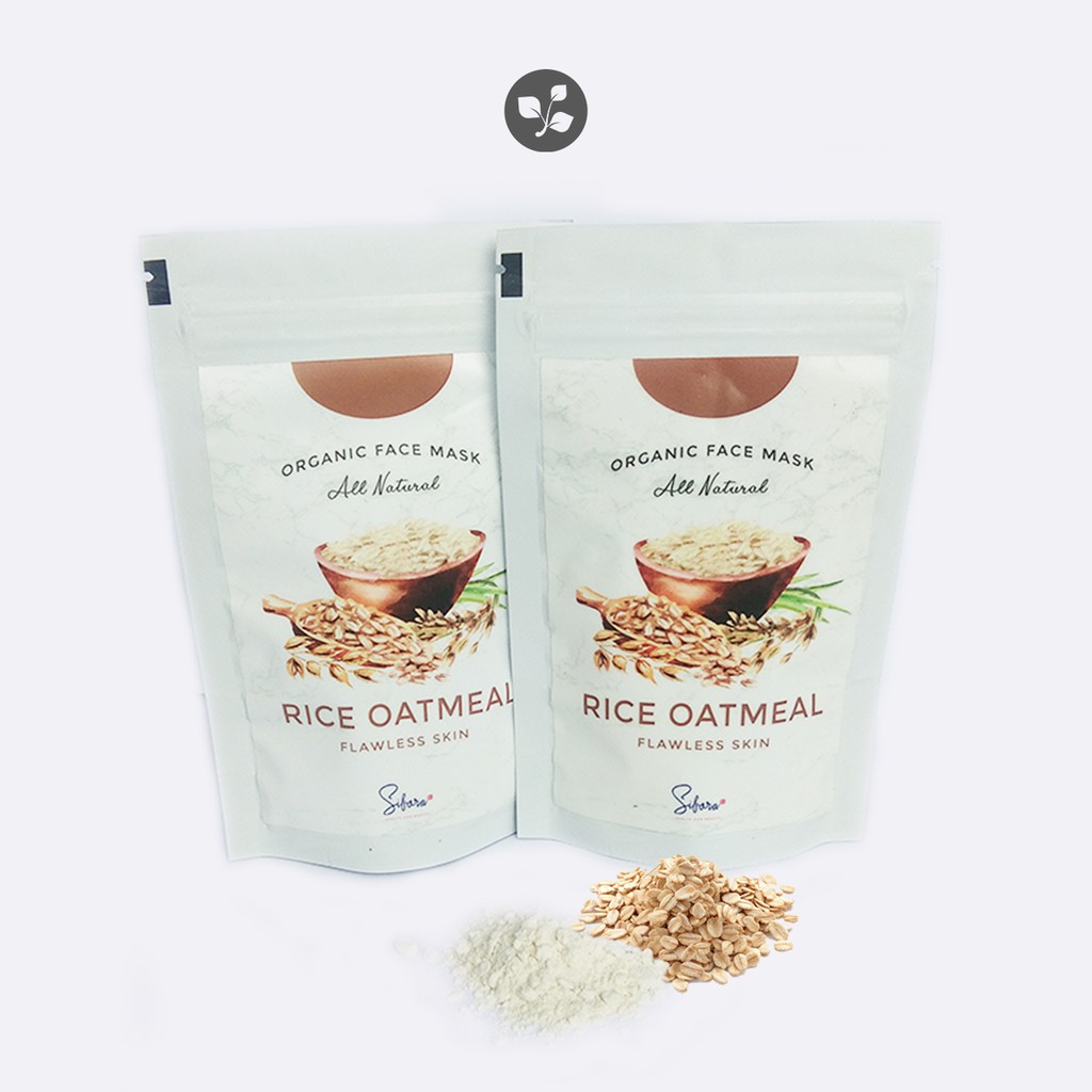 Jual Sifora Masker Organik Rice Oatmeal 50gr murni alami | Shopee Indonesia