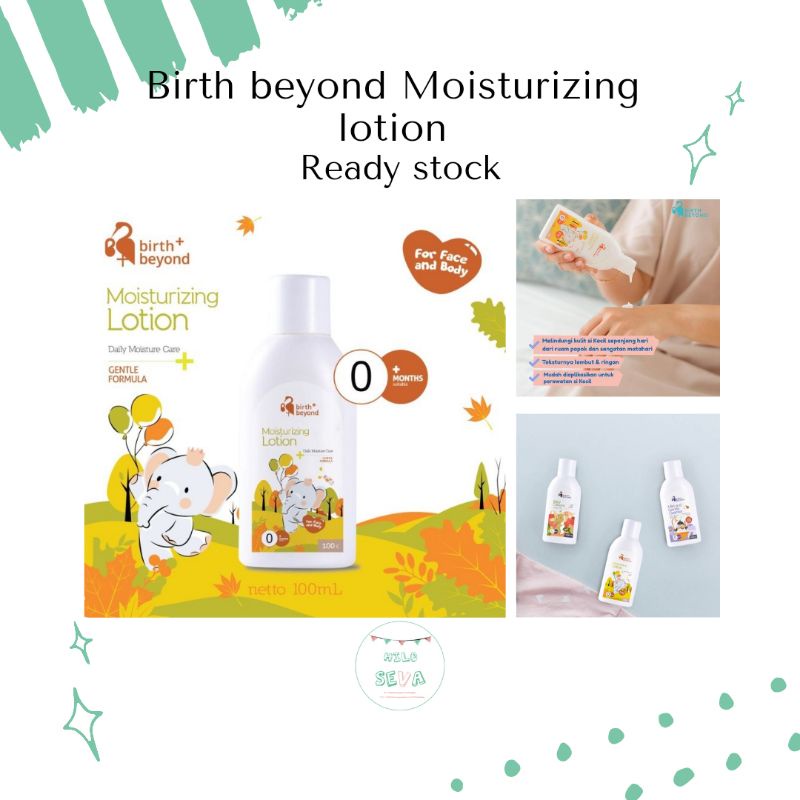 Jual BIRTH BEYOND MOISTURIZING LOTION BAYI PERAWATAN KULIT BAYI LOTION BAYI | Shopee Indonesia