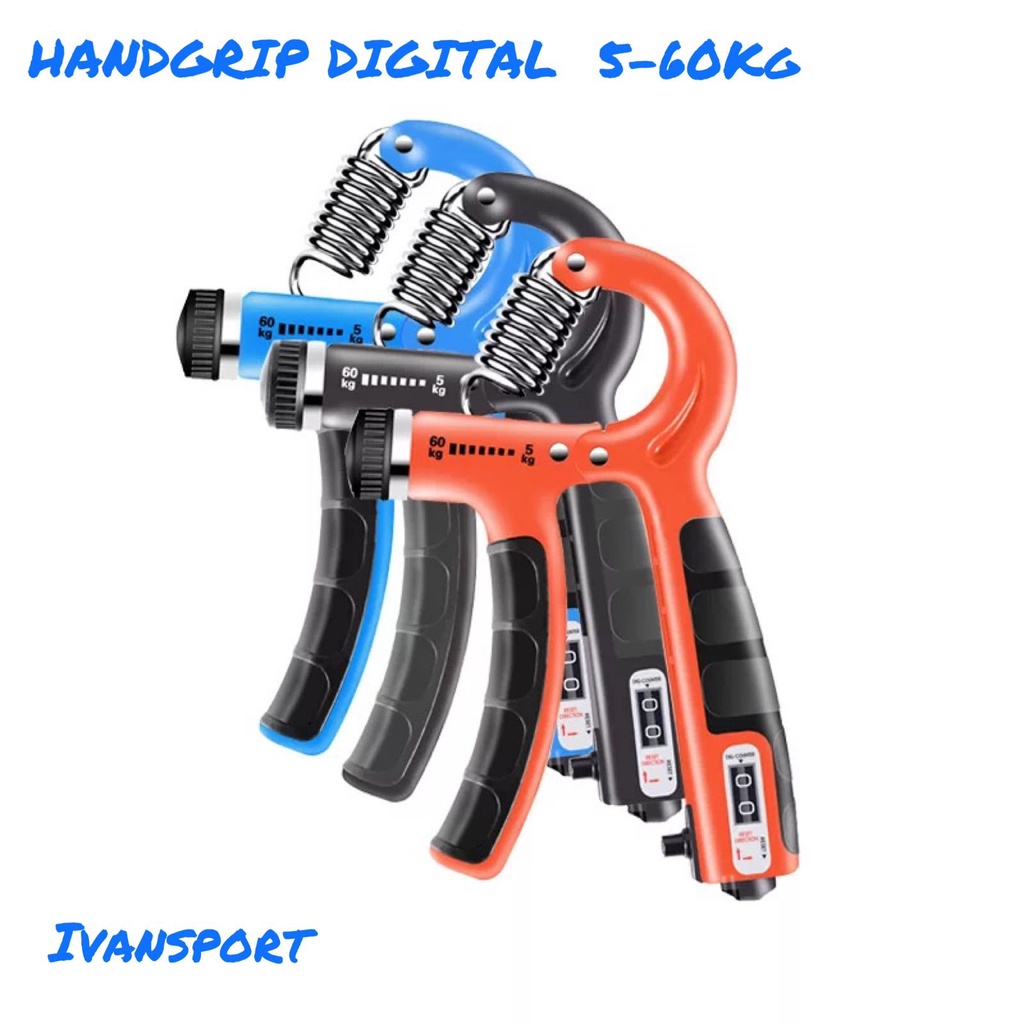 Jual HANDGRIP / HAND GRIP DIGITAL HITUNG OTOMATIS 0-99 ADJUSTABLE 5-60 ...