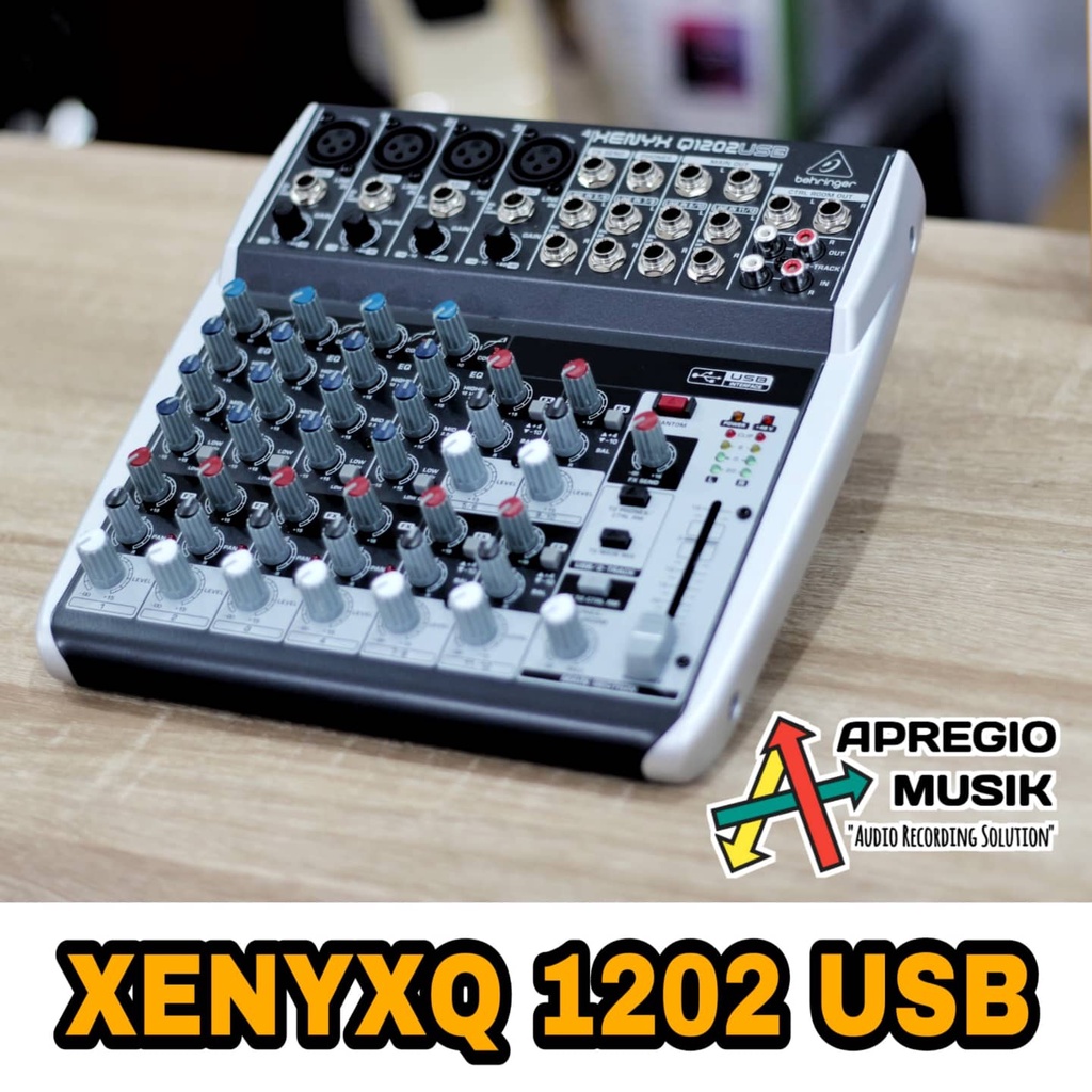 Jual Behringer XENYX Q1202USB Q1202 Q 1202 USB Mixer Original | Shopee ...