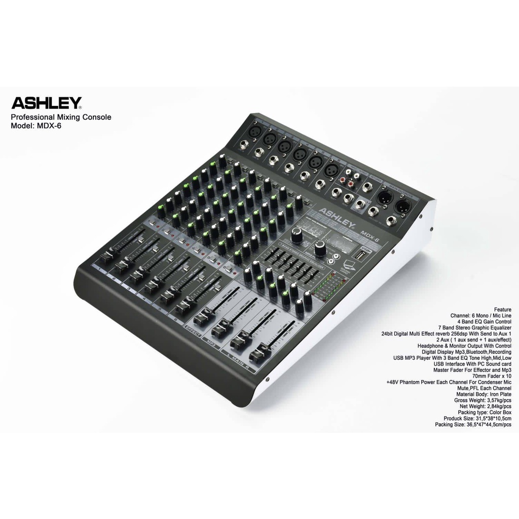 Jual MIXER ASHLEY MDX4 MDX 4 ORIGINAL | Shopee Indonesia