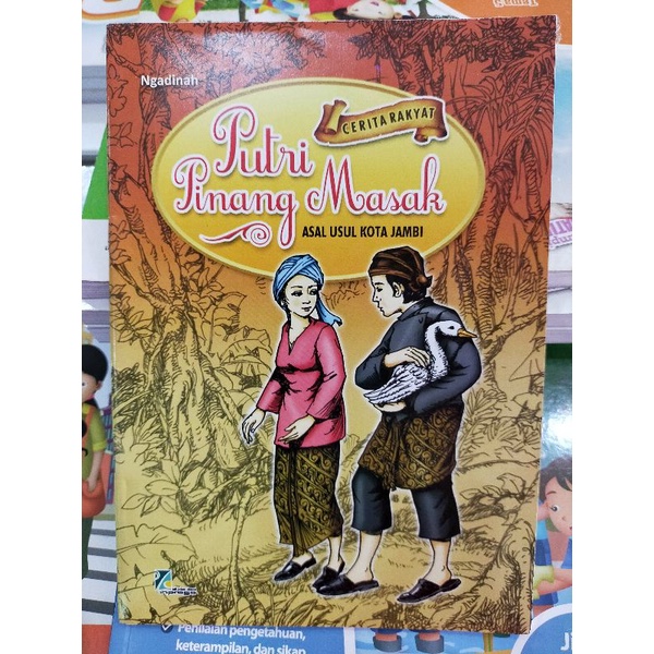 Jual Buku Cerita Rakyat : Putri Pinang Masak Asal Usul Kota Jambi ...