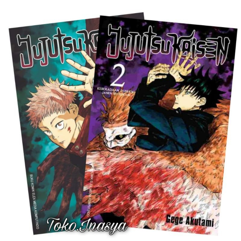 Jual MANGA / KOMIK JUJUTSU KAISEN (BY GEGE AKUTAMI) ORIGINAL | Shopee Indonesia