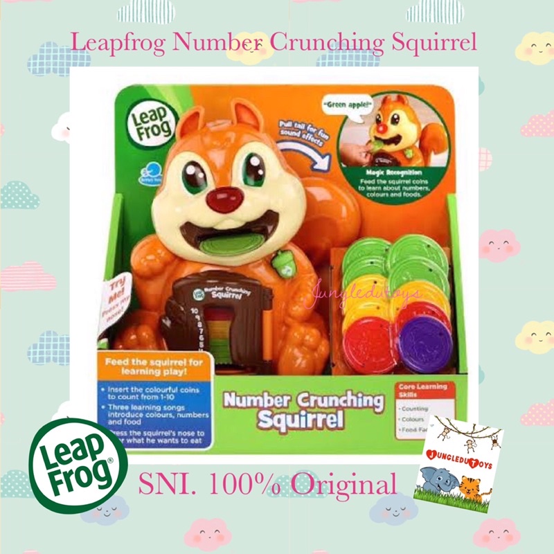Jual Leapfrog Number Crunching Squirrel Original Mainan Edukasi ...