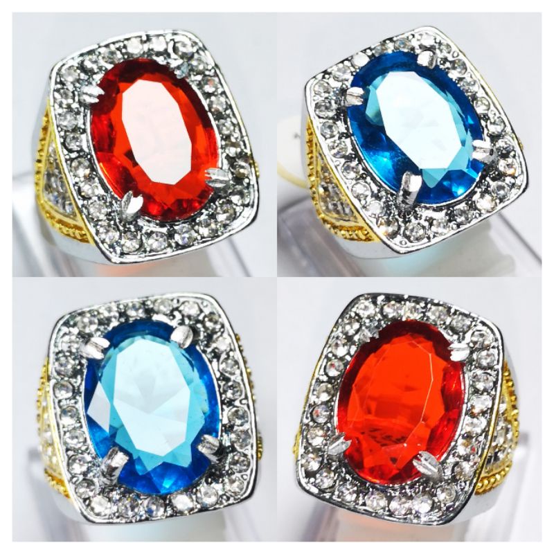 Jual Batu Permata Blue Topaz / Red Topaz Good Luster High Quality ...